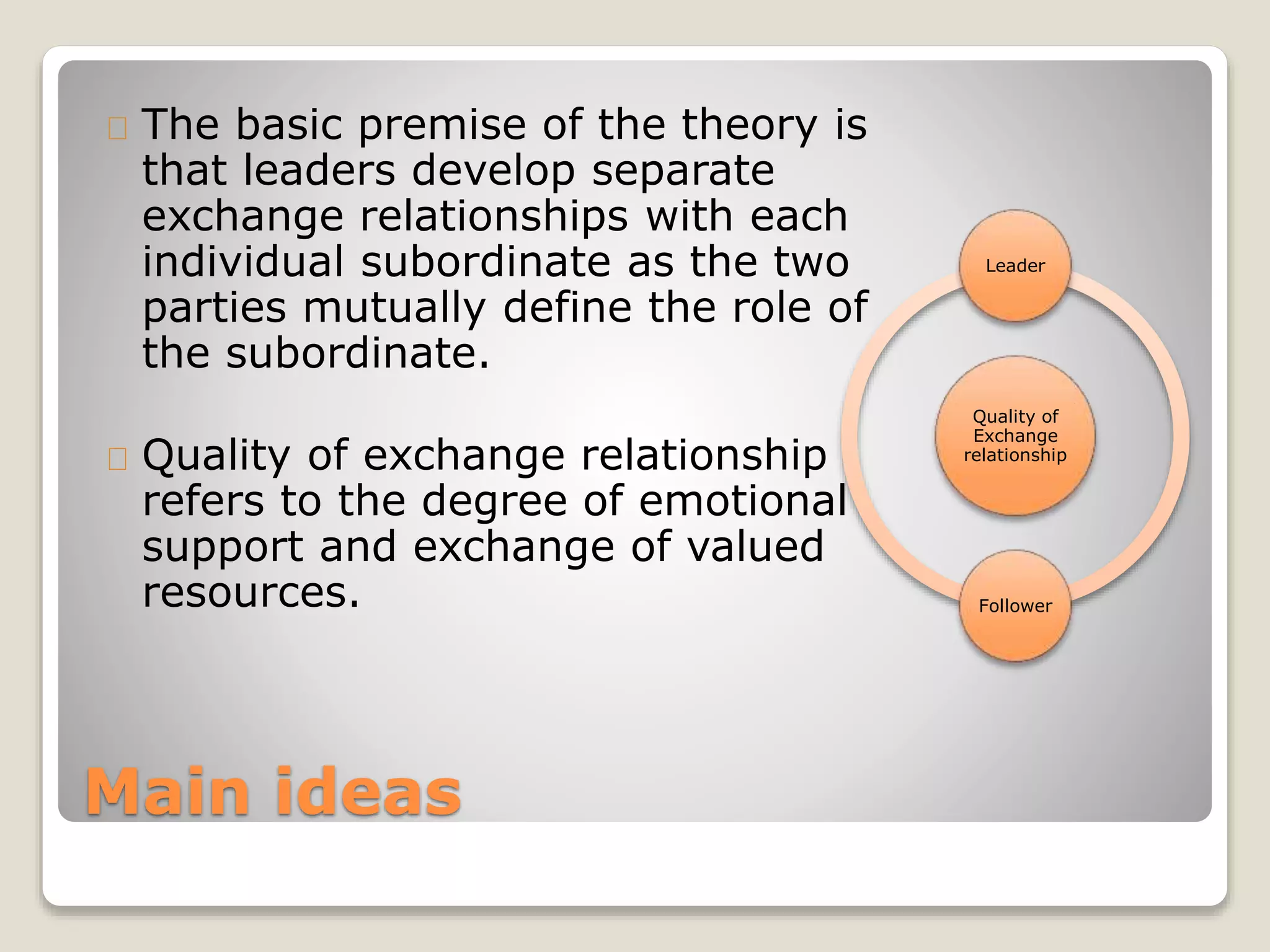 dyadic leadership | PPTX