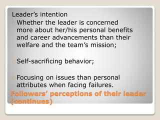 dyadic leadership | PPTX