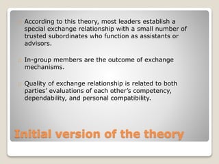 dyadic leadership | PPTX