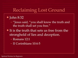 Sess#2 Spiritual Warfare 2 | PPT