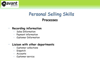 Unit 10 Personal selling in business (2) | PPTX