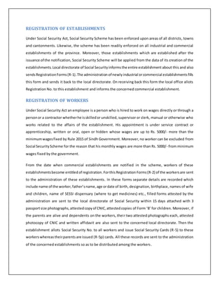 Sindh Employees Social Security Institution (SESSI) Report | DOCX