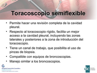 Pleuroscopia y talcaje en el derrame pleural maligno | PPT