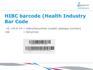 Sessie 31 barcode scanning op de ok letty koopman femke van der hulst | PDF