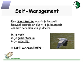 sessie 56 & 64 - ppt zelfmanagement | PPT