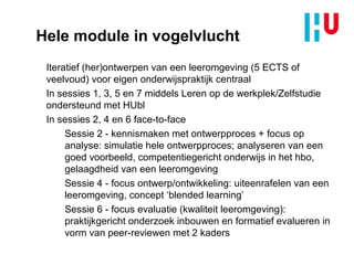 Sessie6 module onderwijsontwerpen_v17februari2014 | PPT