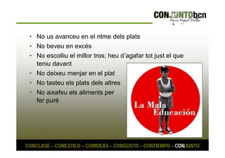 convidat saber estar a la taula | PDF