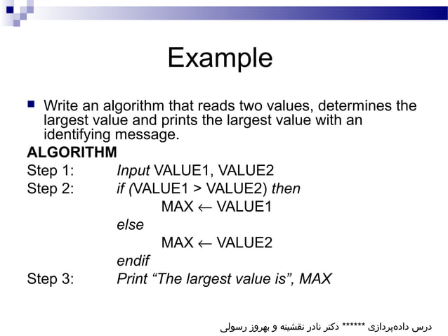 Algorithm and Flowchart | PPT