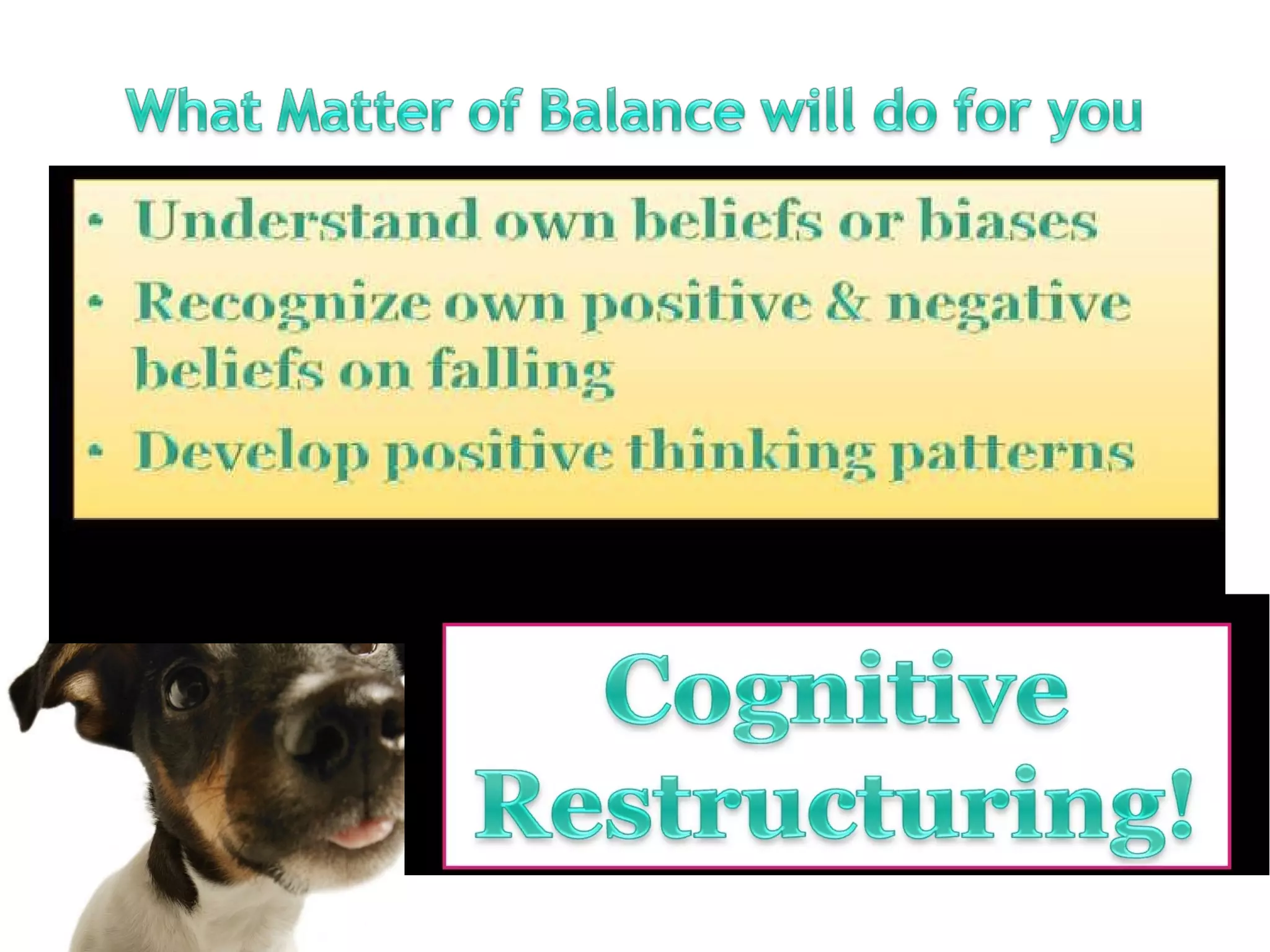 Matter of Balance: Lesson 1 | PPT