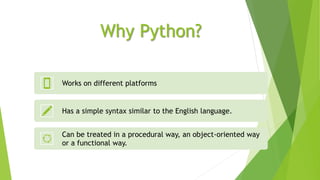 Python Introduction | PPT