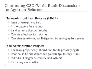 Session 1 Access To Land | PPT