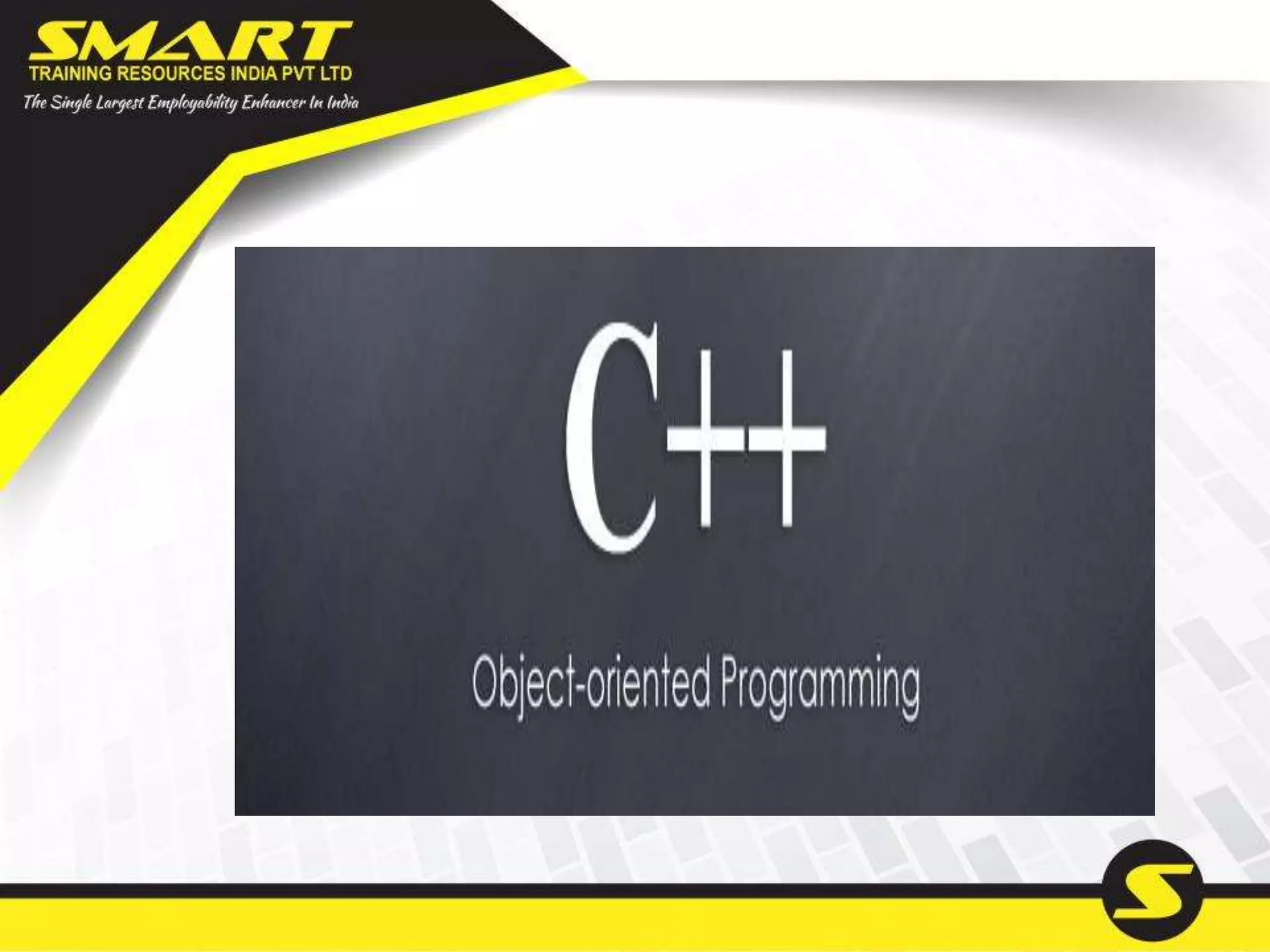 Session 1 - c++ intro | PPT