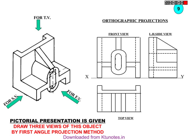 SESSION-1-ORTHOGRAPHIC-PROJECTION.pdf | 3-D Graphics | Computer Software and Applications