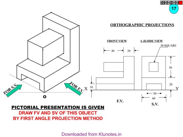 SESSION-1-ORTHOGRAPHIC-PROJECTION.pdf | 3-D Graphics | Computer Software and Applications