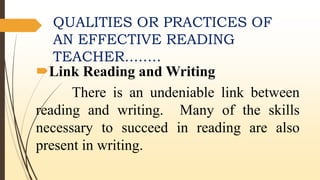 Session-1-The-Reading-Teacher.pptx | Educational Assessment | Education