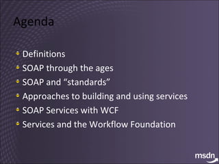 Session 1: The SOAP Story | PPT