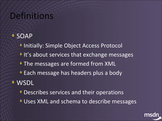 Session 1: The SOAP Story | PPT