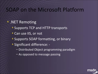 Session 1: The SOAP Story | PPT