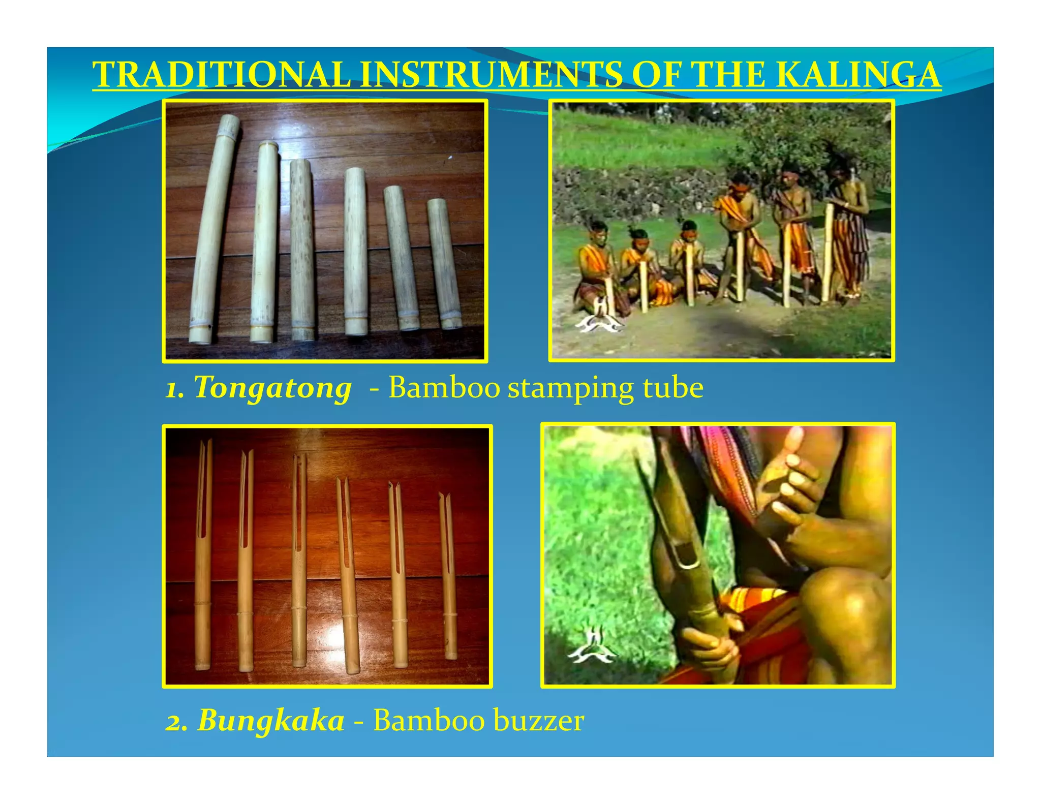 Session 1-traditional-instruments-of-the-kalinga | PDF