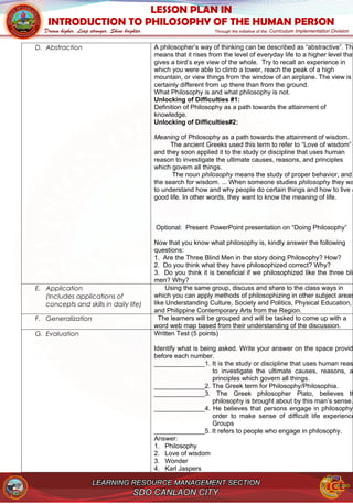 Intro to Philosophy of the human person.docx