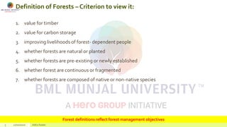 Session 13 - Forest Ecosystem-1 | PPT