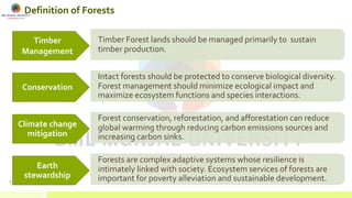 Session 13 - Forest Ecosystem-1 | PPT