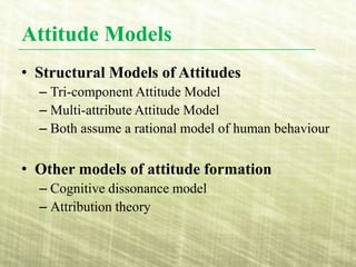 Consumer Attitudes and Beliefs | PPTX