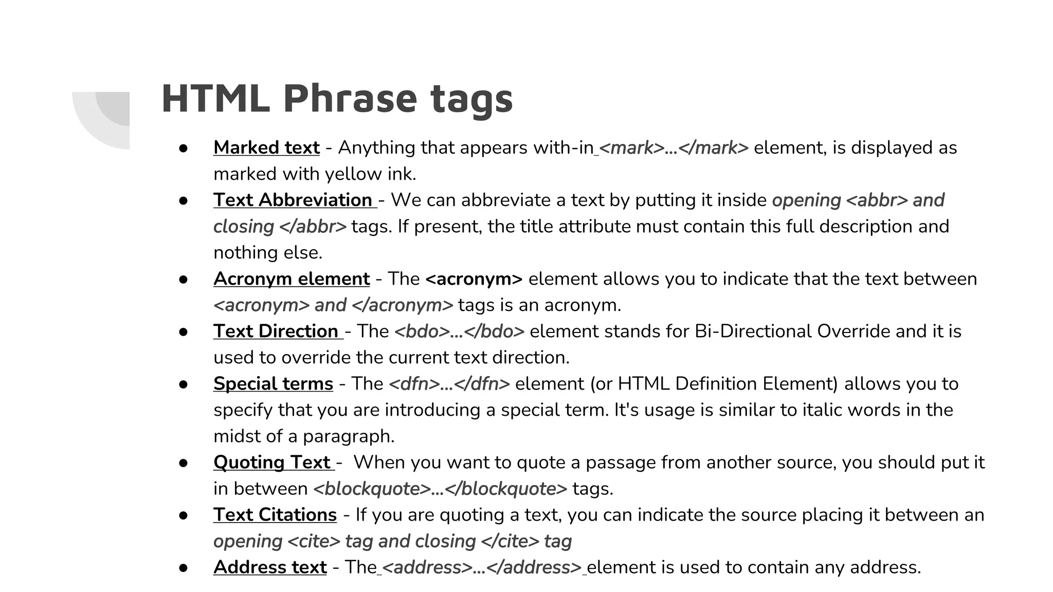 Session-1, Revision of HTML.pptx
