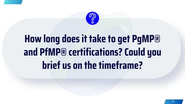 Session - 1 Everything about PgMP & PfMP Certification | PPT | Free Download