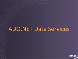 Time for a REST - .NET Framework v3.5 & RESTful Web Services | PPT | Web Development | Internet