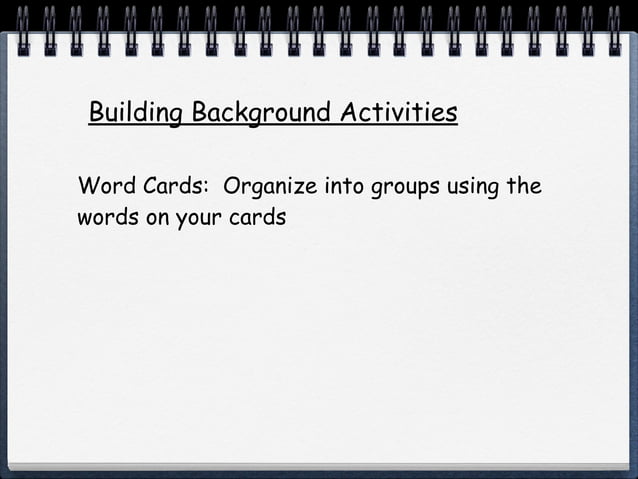 Session 3: Building Background | ZIP | Educational Assessment | Education
