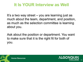 Tips for Successful Job Interviewing: Other Interview Tips | PPT