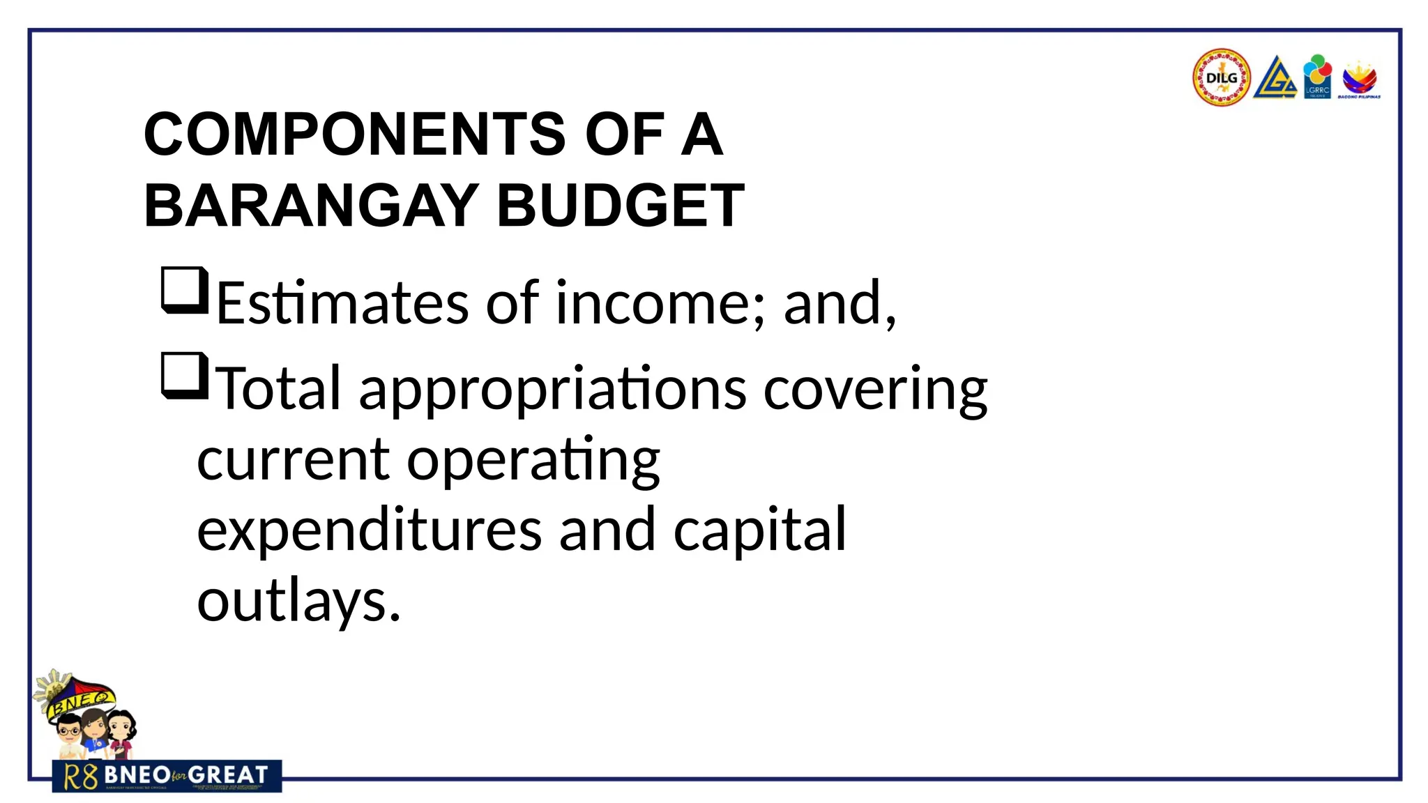 Session-3-The-Barangay-Budgetsession 458 | PPTX