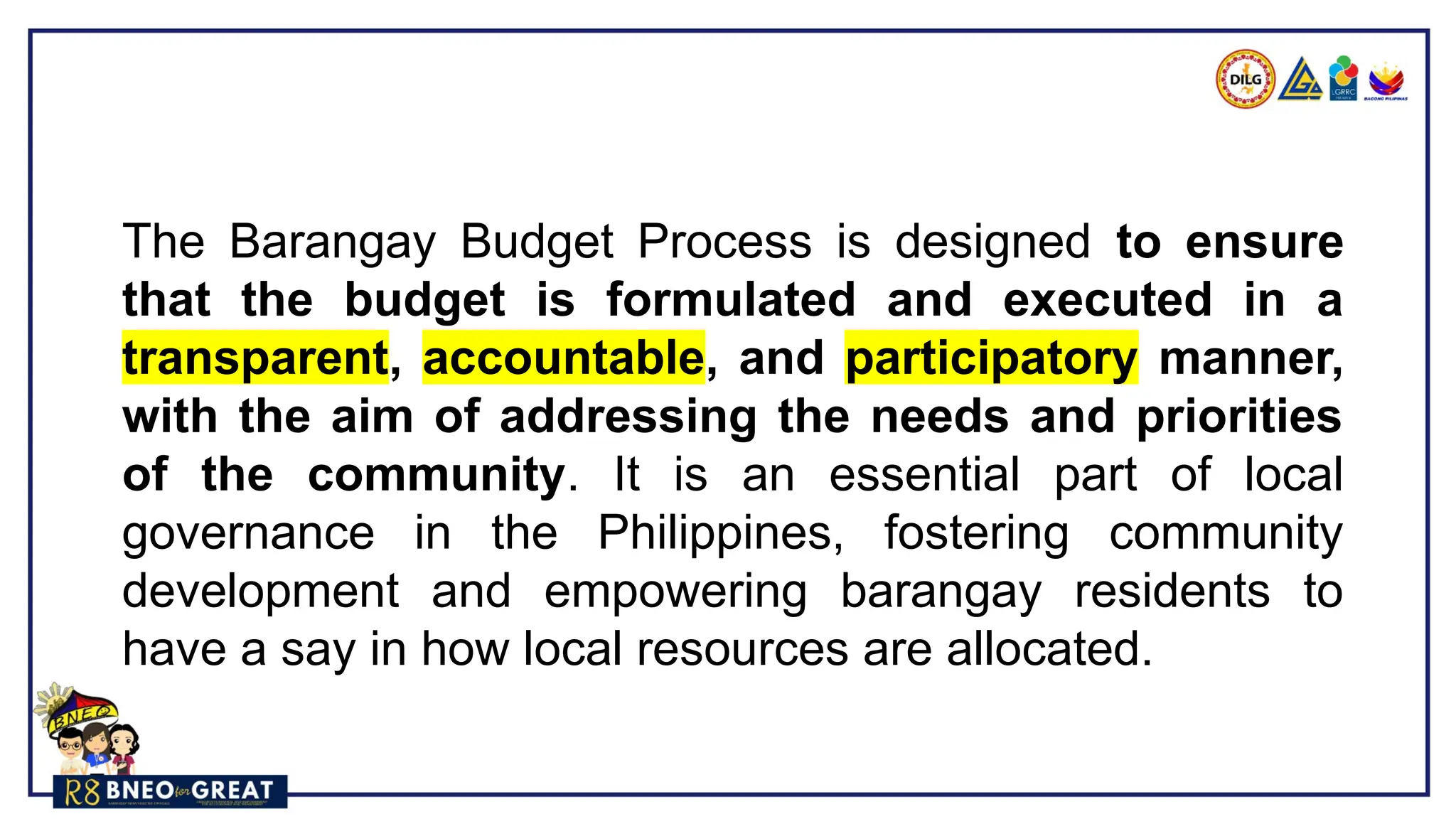 Session-3-The-Barangay-Budgetsession 458 | PPTX