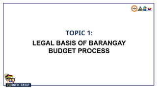 Session-3-The-Barangay-Budgetsession 458 | PPTX