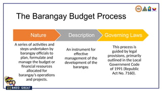 Session-3-The-Barangay-Budgetsession 458 | PPTX