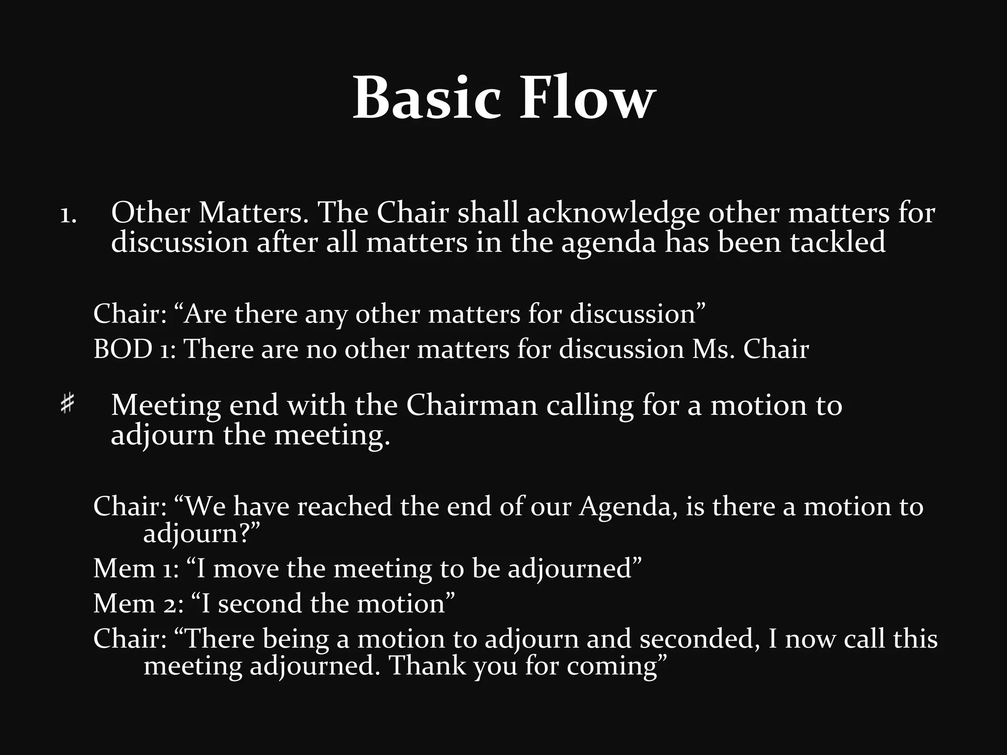 Session 4 Parliamentary Procedure Basics For Email | PPT