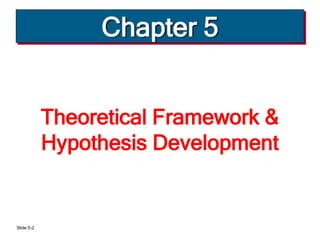 Session-5 Theoritical Framework.pptx document | PPT