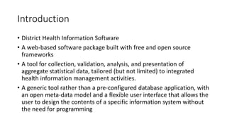 Session 6 a DHIS2 : Overview and Implementation in West Africa | PPTX