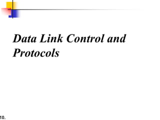 session -7 - Sliding Window Protocol 1- N oisy Channels.ppt | Computer ...