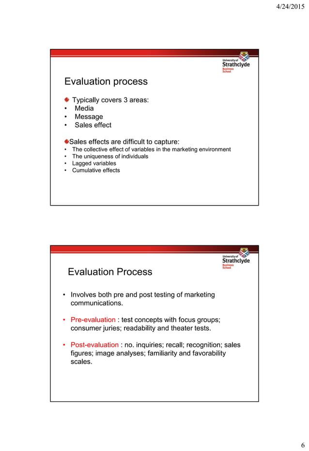 Session evaluation | PDF