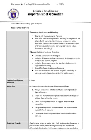 Session-Guide-bebebebebebebebebebebebebebe | PDF