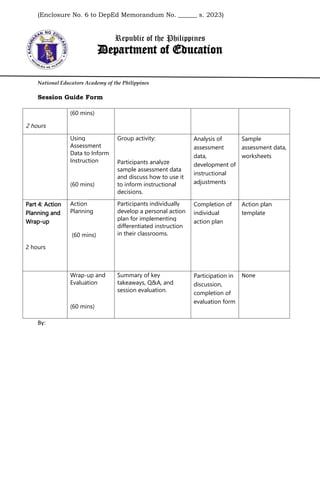 Session-Guide-bebebebebebebebebebebebebebe | PDF