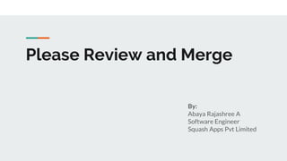 Please review and merge | PPTX | Computer Software and Applications ...