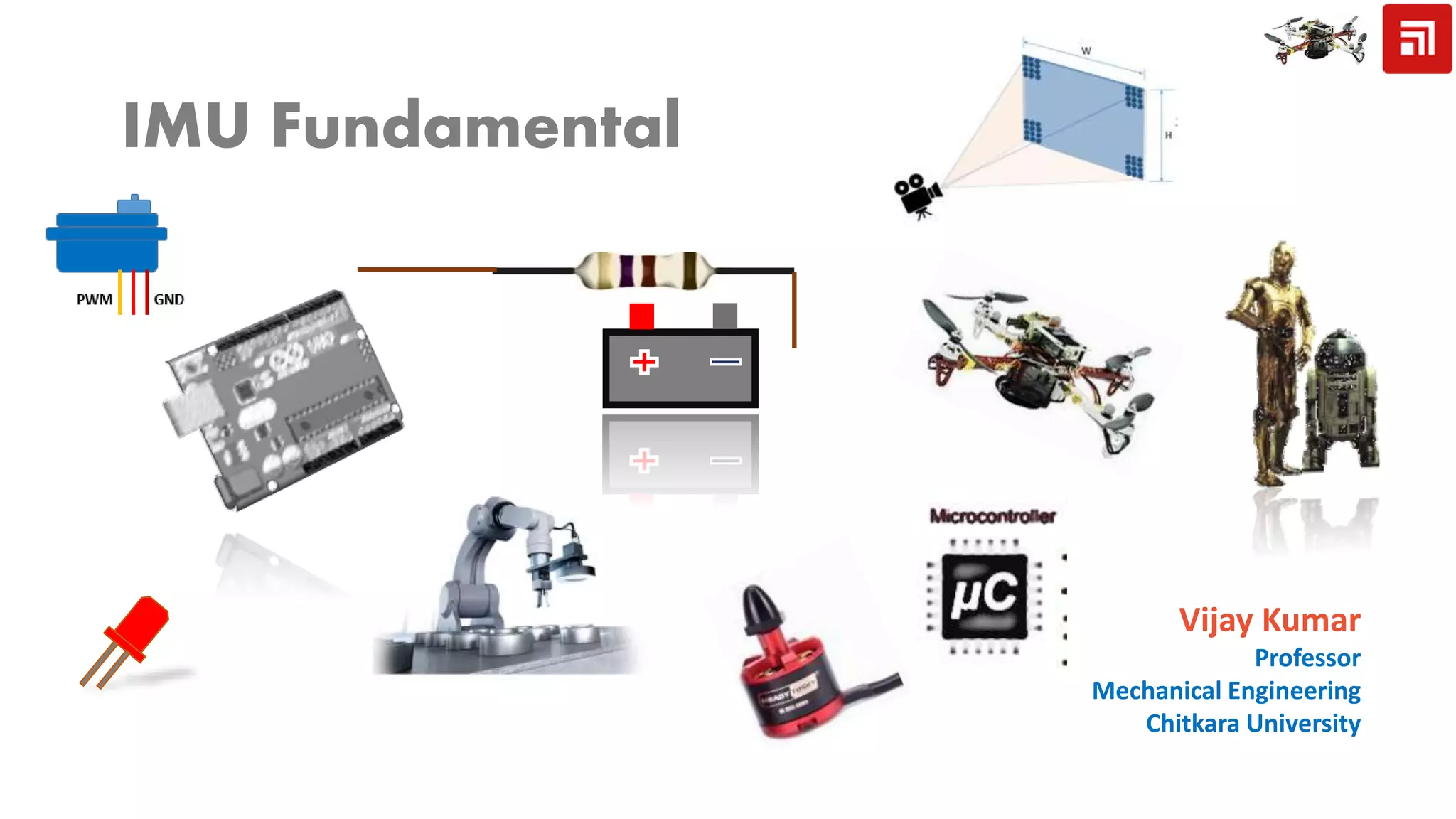 Inertial Measurement Unit-Accelerometer and Gyroscope MPU6050 | PPTX