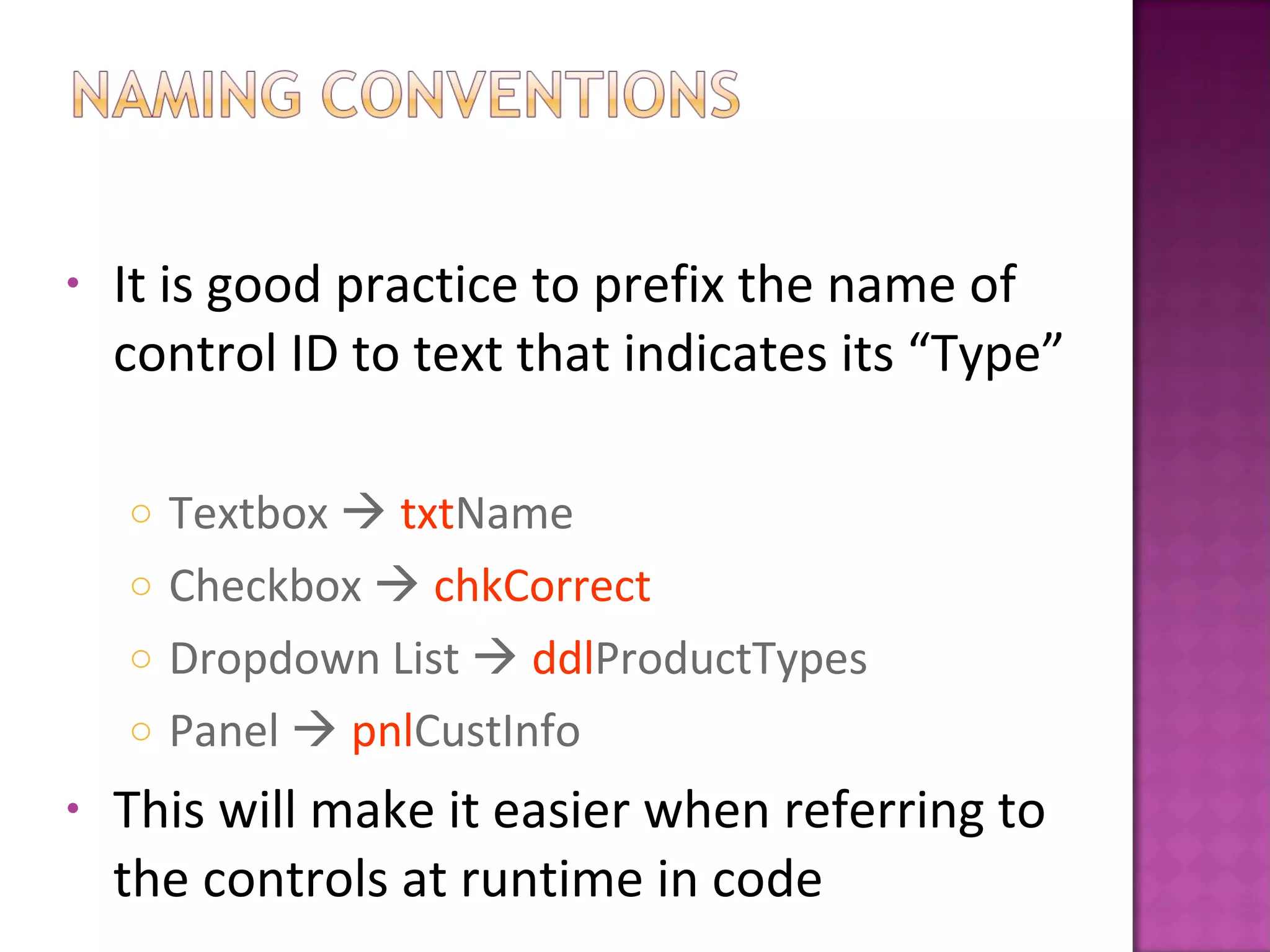 Session iii(server controls) | PPT