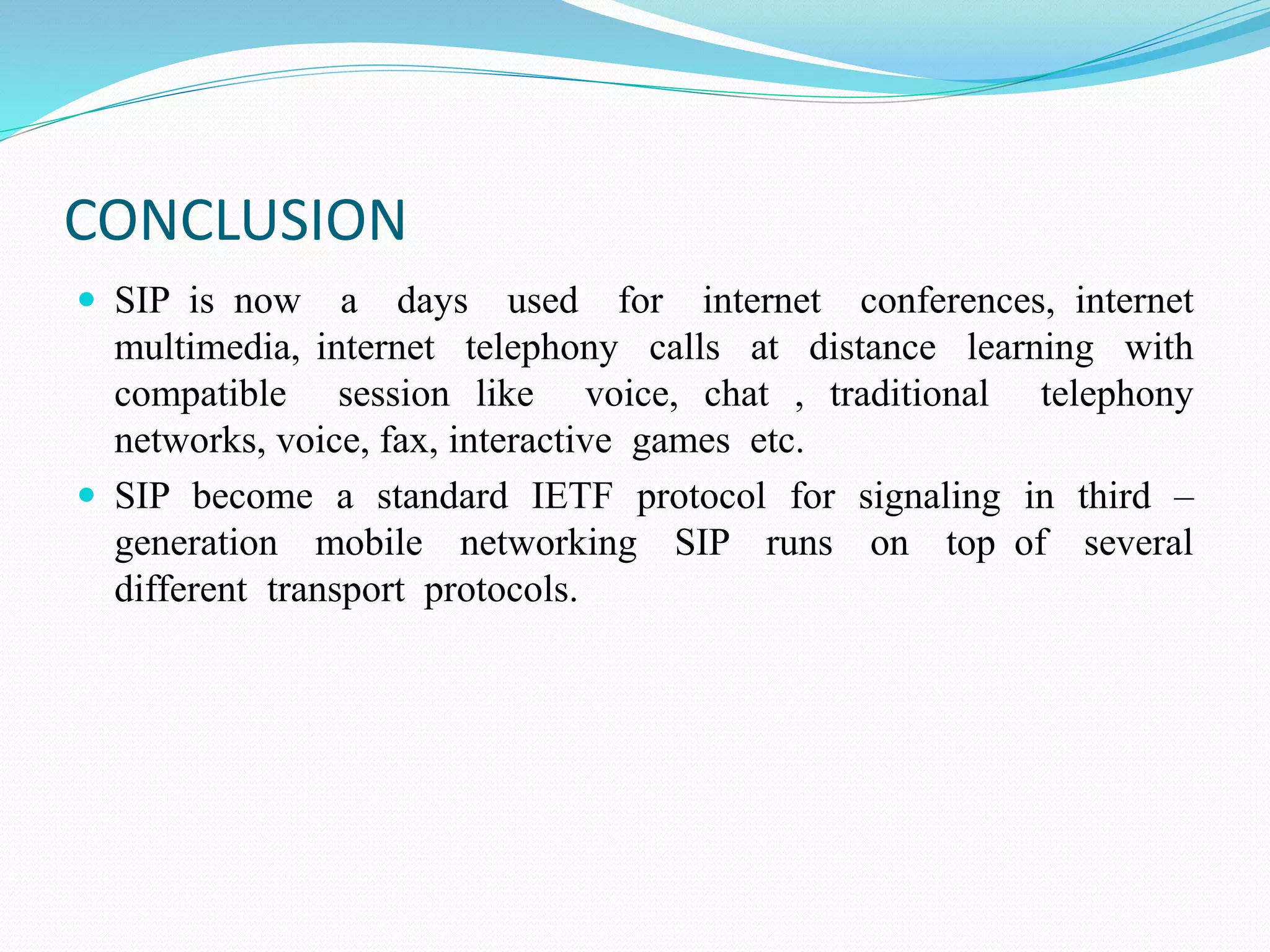 Session Initiation Protocol Pptx Web Conferencing Computer Software And Applications