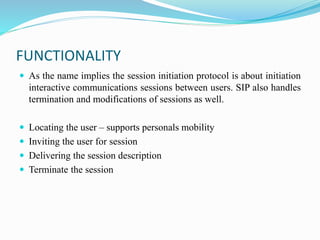 Session initiation-protocol | PPTX