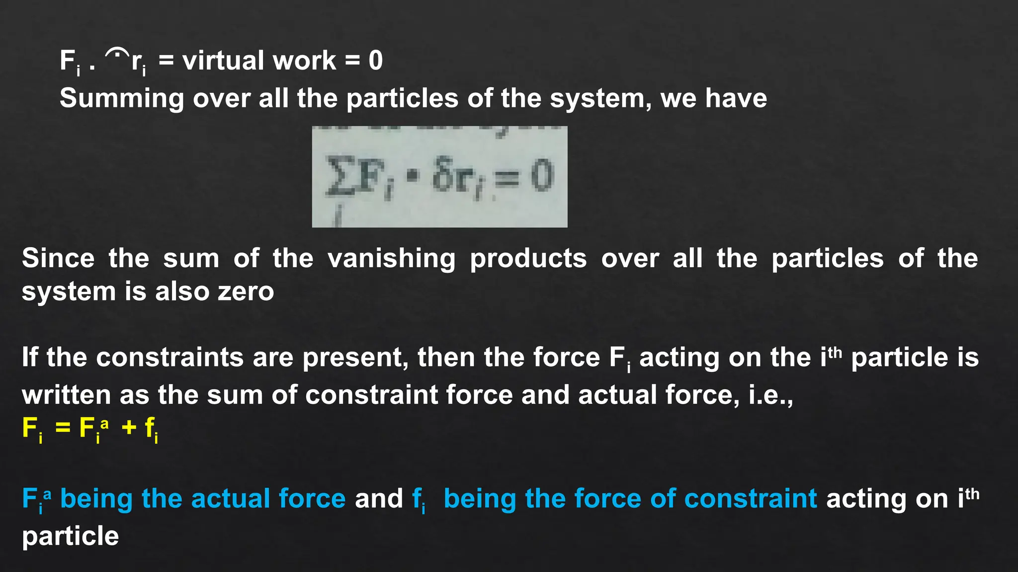 Classical mechanics introduction, D'Alembertz principle.pptx | Physics | Science