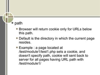 Session Management & Cookies In Php | ODP